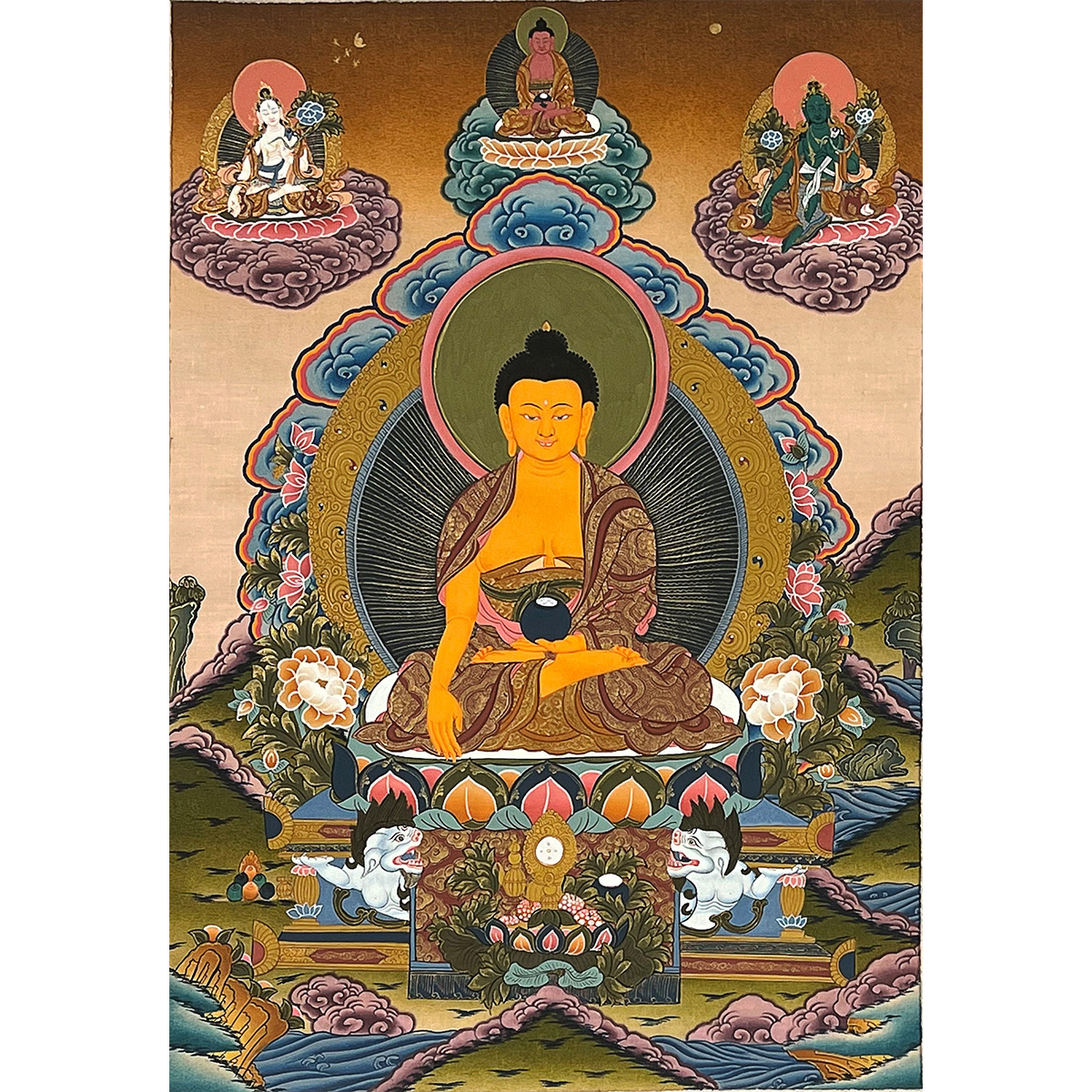 Thangka Buddha Sakyamuni | Art of Nepal